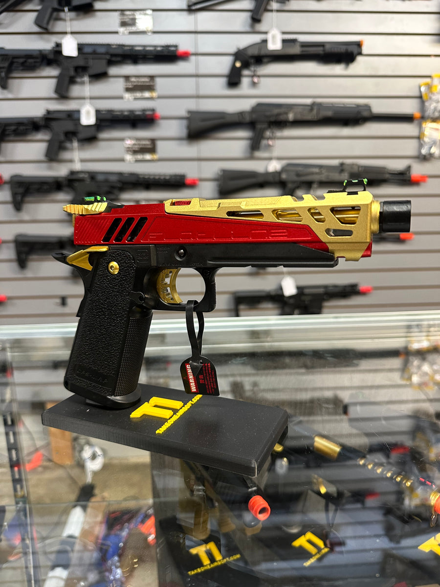 Custom 5.1 TM Hi Capa Red/Gold – Takeoneairsoft