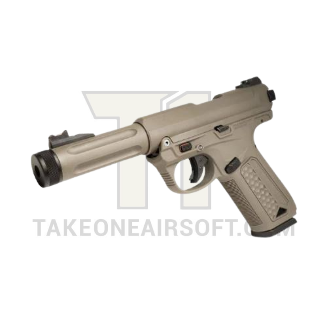 Action Army AAP-01 "Assassin" Airsoft Gas Blowback Pistol- Tan ...